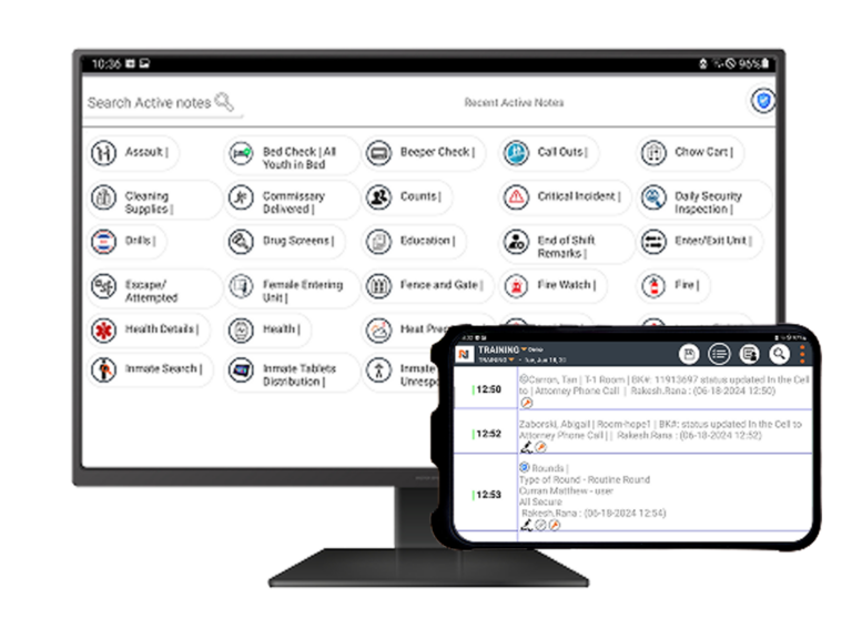 Digital Logging Solution - Note Active